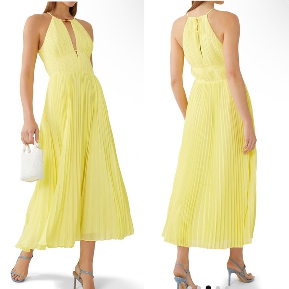 Jonathan Simkhai | Dresses | Jonathan Simkhai Carli Plisse Halter ...